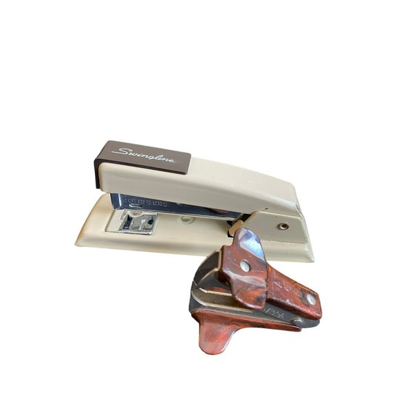 Unique Vintage | Office | Vintage Swingline Stapler 71 Desktop Compact ...